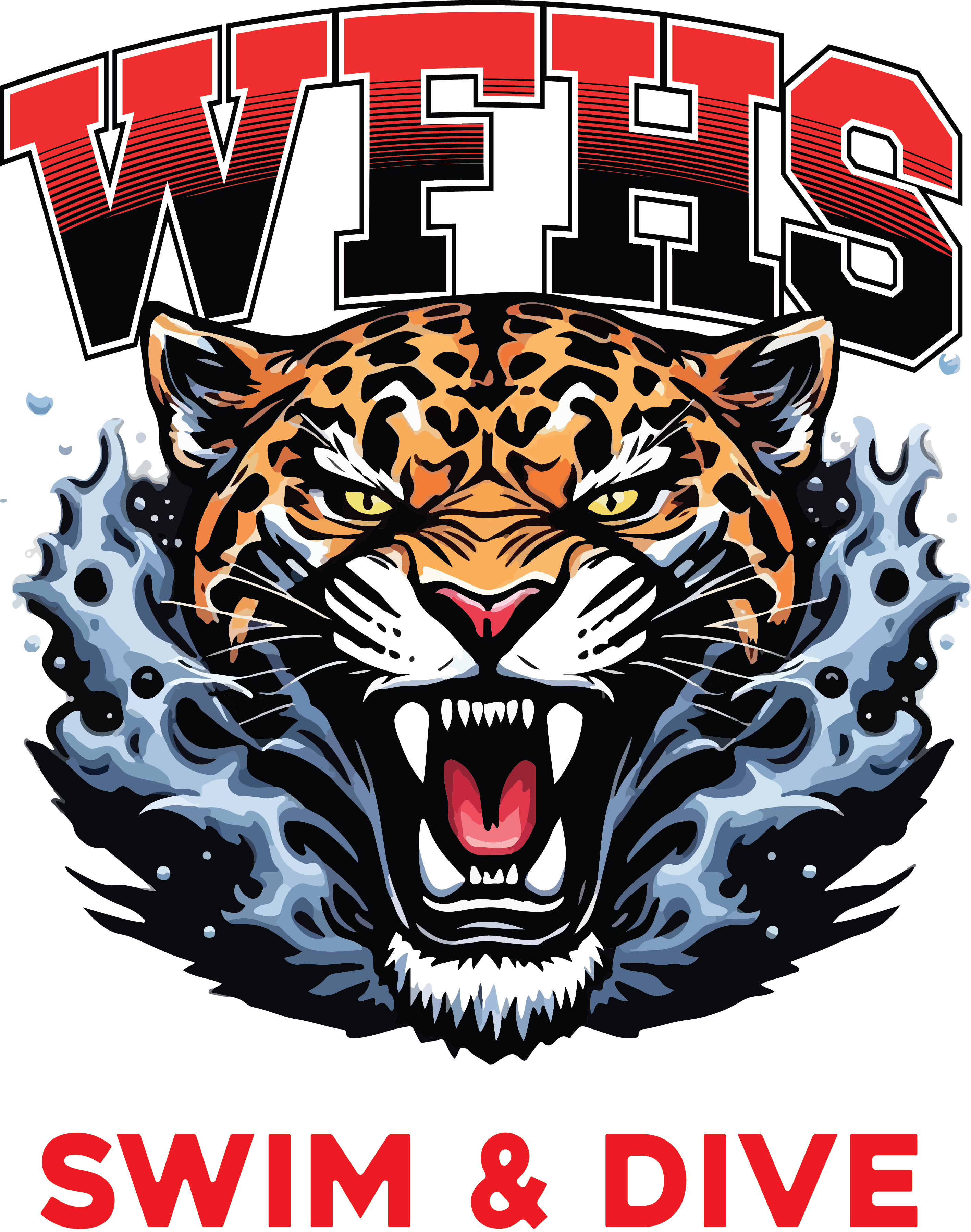 WFHS SWIM & DIVE – Uptown Glitz by Jen